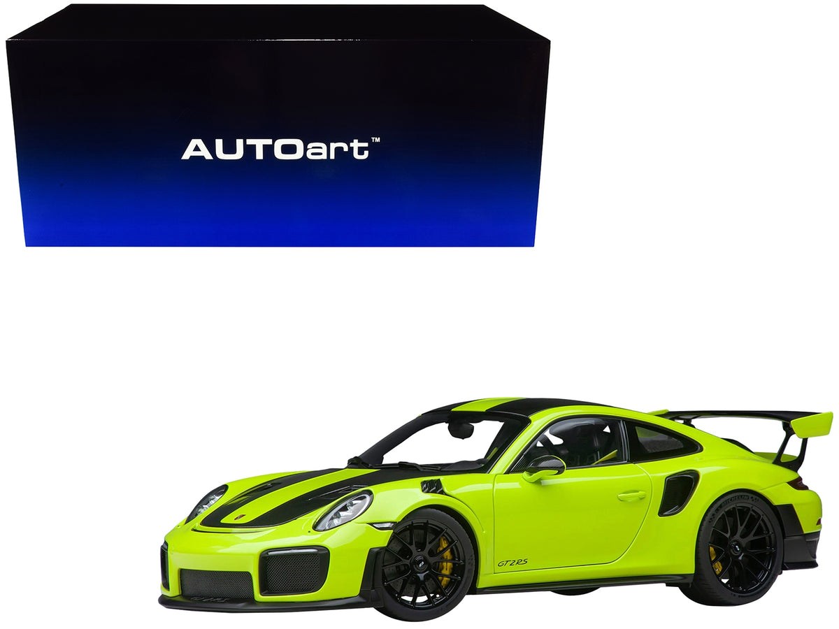 Porsche 911 (991.2) GT2 RS Weissach Package Acid Green with Carbon Str ...